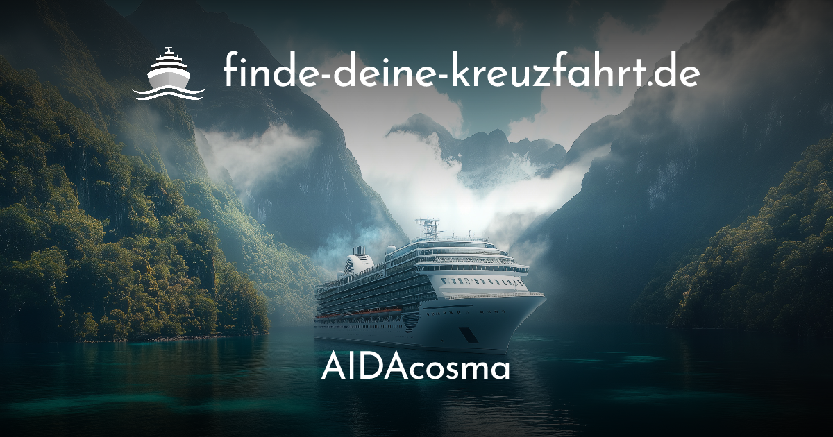 AIDA Cosma - Die Speerspitze der AIDA Flotte