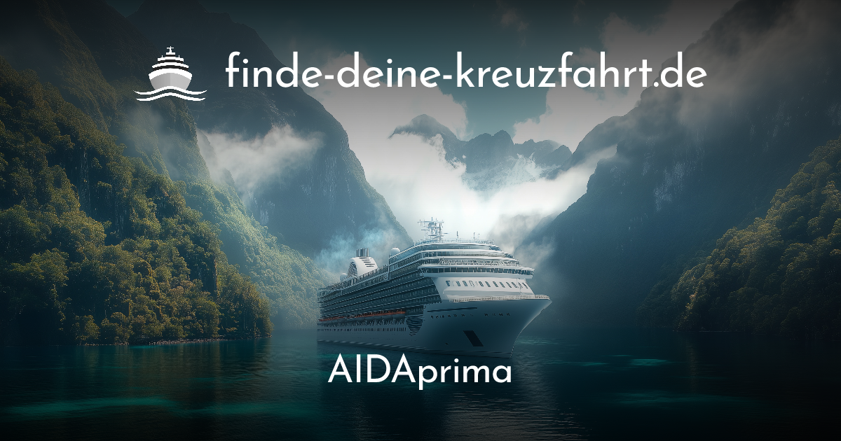 AIDAprima - Modernes Kreuzfahrtschiff der AIDA Flotte